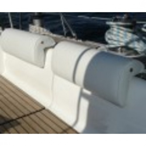 Kussens Bedflex, model rugleuning hoek, kleur blauw, Met zacht ...